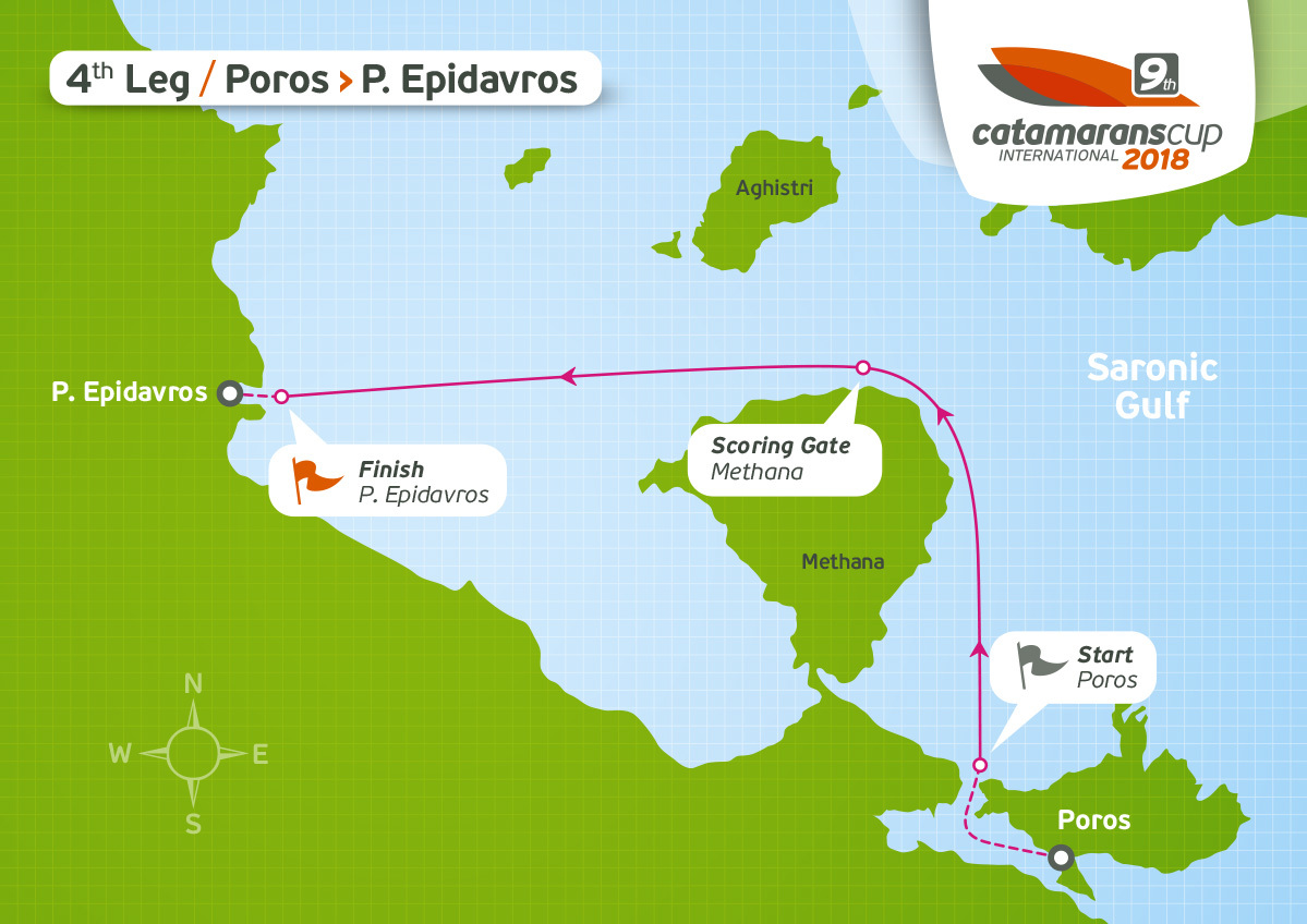 Maps & Scoring Gates | Catamarans Cup Greece